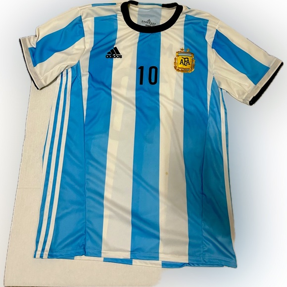 adidas | Shirts | Lionel Messi Argentina National Team Adidas Player ...